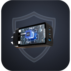 ZYRON USB C Charger 65W Powastone 3 Ports GaN III Fast Charging Block, Compact Power Adapter AU ...