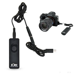 Amazon.com : Kiwifotos Remote Control Shutter Release Cord for Sony A6000 A6100 A6600 A6500 ...