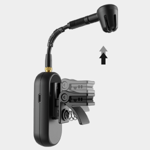 Amazon.com: YXG Wireless UHF Saxophone Microphone System, Clip-On Instrument Microphone for Sax ...