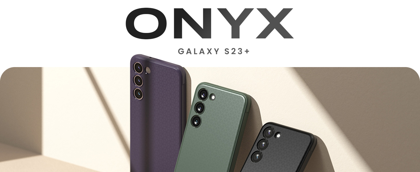 Ringke Onyx Case Compatible with Samsung Galaxy S23 Plus 5G Case (2023), Rugged Shockproof Non ...