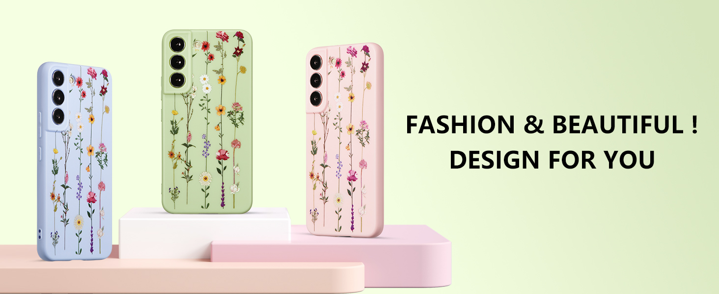 Amazon.com: ZTOFERA Floral Case for Samsung Galaxy S21 5G,Cute Flower Pattern Case for Girls ...
