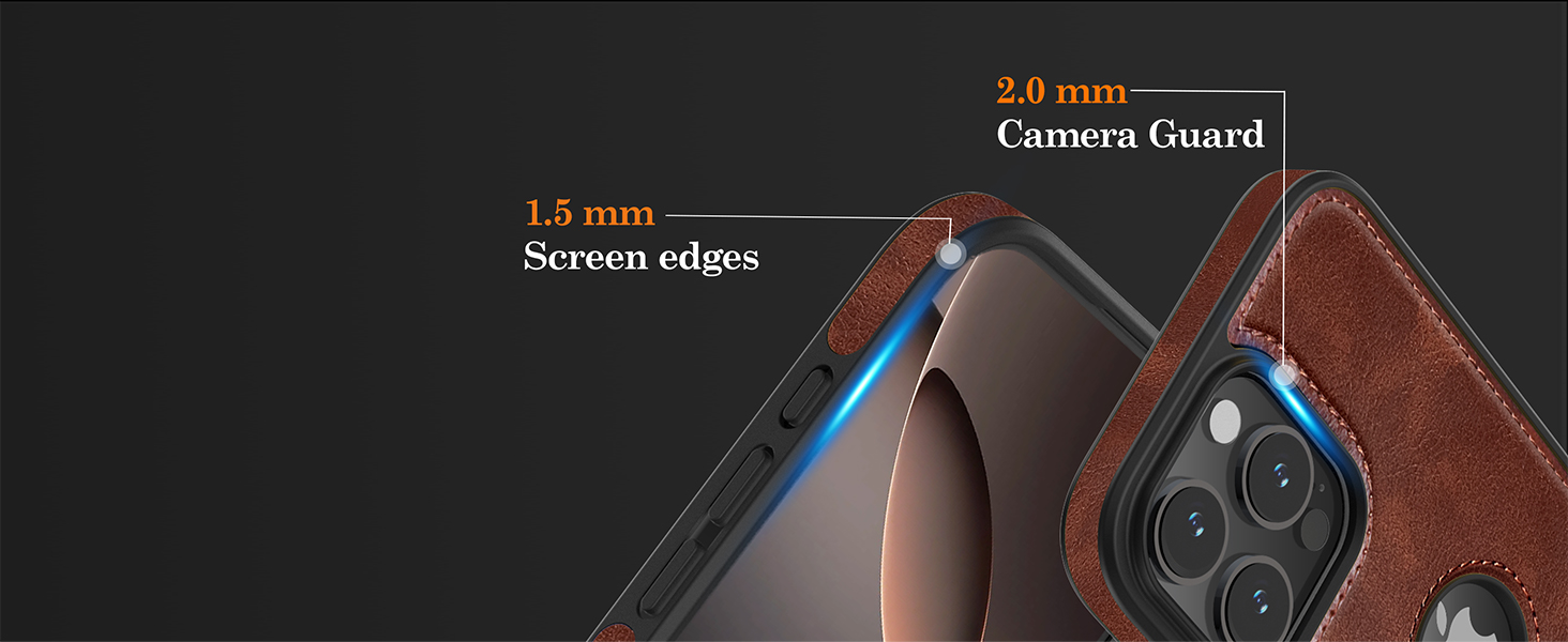 Amazon.com: LOHASIC for iPhone 15 Pro Max Case – Magnetic Leather Cover with Strong MagSafe ...