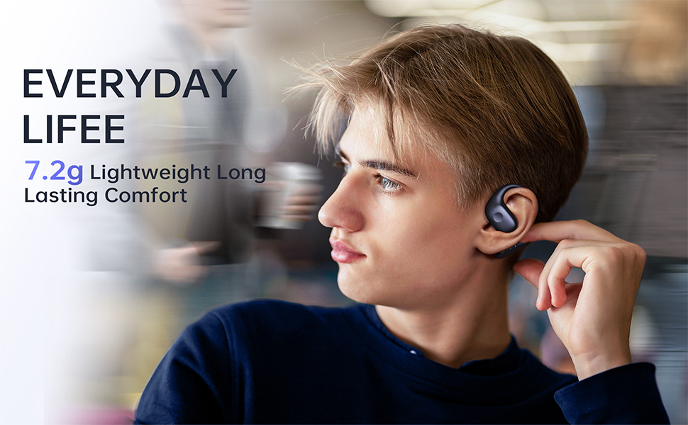 Amazon.com: Open Ear Headphones Wireless Bluetooth, 5.4 Wireless ...