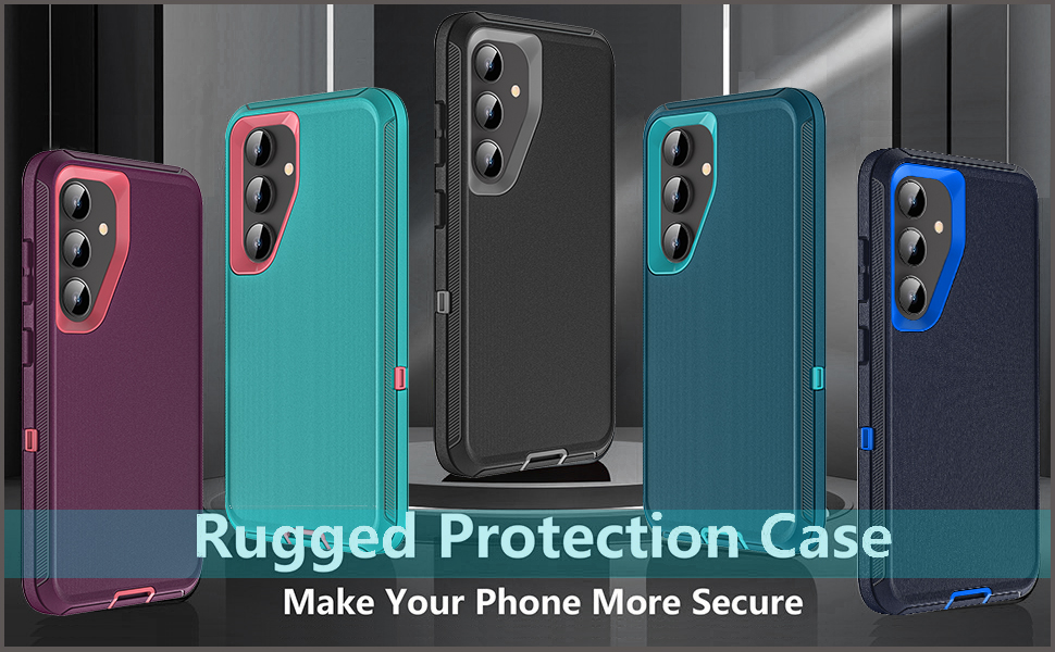 Amazon.com: YKHJKLEC for Samsung Galaxy S24 Case, with 2Pcs [Self Healing Flexible TPU Screen ...