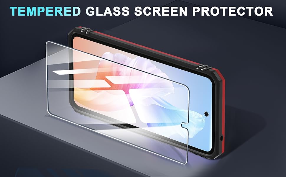 Amazon.com: DEERLAMN Case for Samsung Galaxy A35/A55 5G with Slide Camera Cover+Screen Protector ...