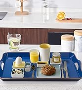 Amazon.com: MAONAME Decorative Tray, Green Serving Tray with Handles ...