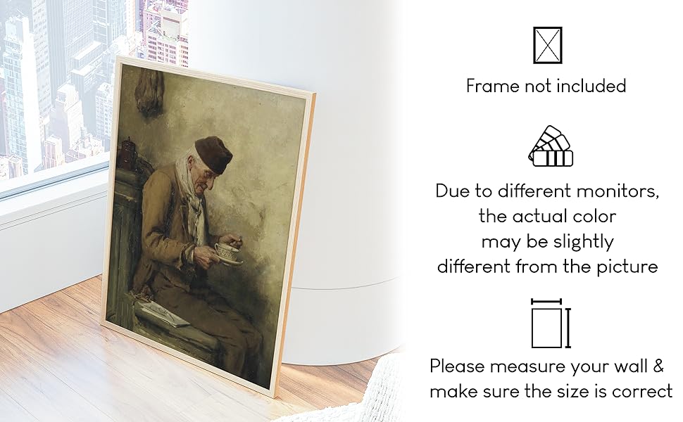 Amazon.com: EXCOOL CLUB Antique Vintage Wall Art - 12x16 French Country Wall Decor, Neutral ...