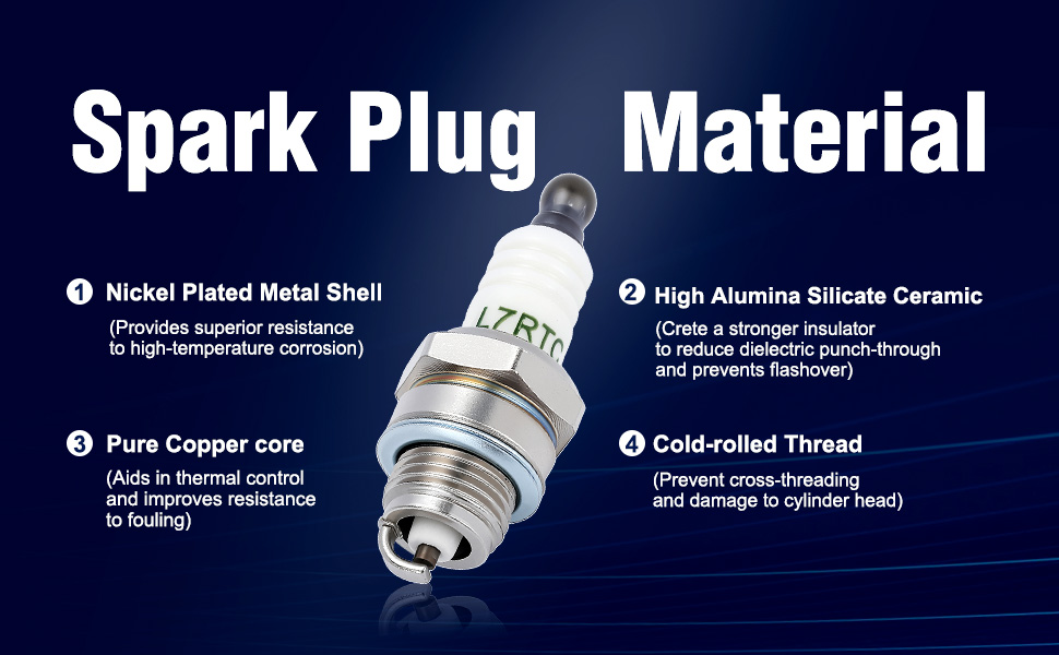 Amazon.com: BPMR7A Spark Plug for NGK BPMR7A BPM7A Champion RCJ6Y RCJ7Y Torch LR7TC Sthil MS170 ...