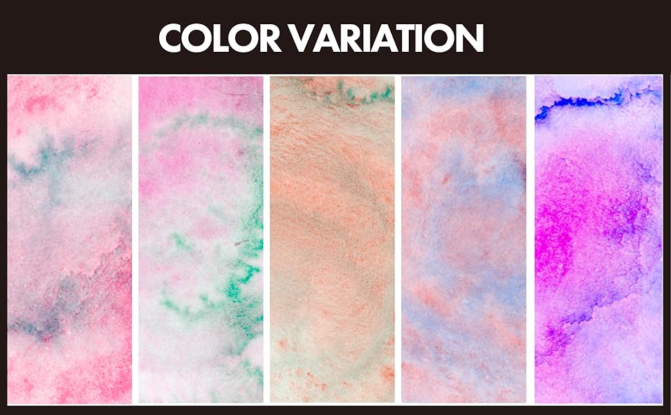 Kuretake Gansai Tambi GRANULATING Colors, 5 Color Set, Watercolor Paint set, Ideal for ...