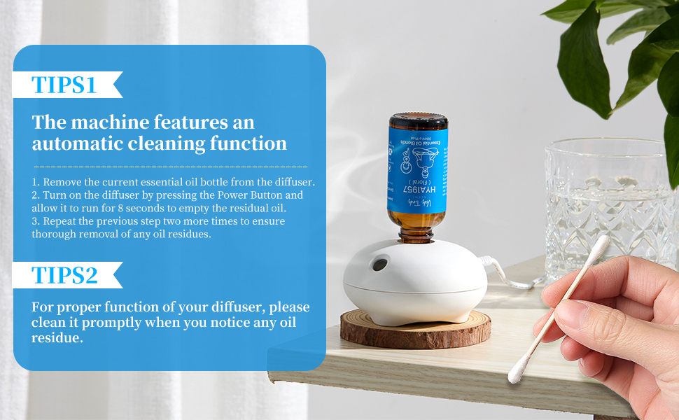Amazon.com: VTS Waterless Diffuser, Portable Waterless Oil Diffusers, Aromatherapy Pure ...