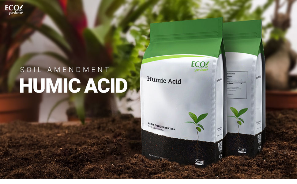 Amazon.com : ECOgardener Granuled Humic Acid Soil Conditioner, High Concentration Organic Soil ...