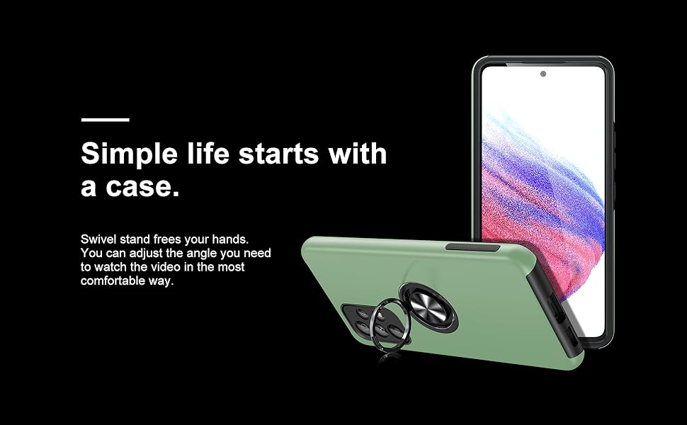 Amazon.com: JAME for Samsung A53 5g Case, Galaxy A53 5g Case with Shockproof Protective Phone ...