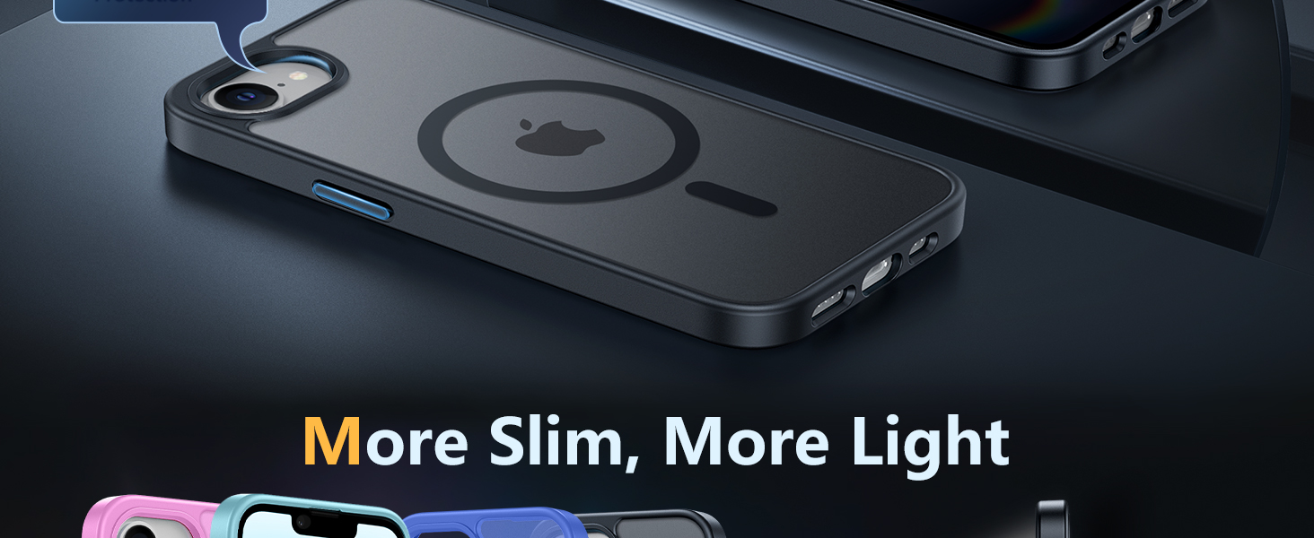 Amazon.com: FNTCASE for iPhone 16e Phone Case: iPhone 16E 2025 Magnetic Matte Military Grade ...