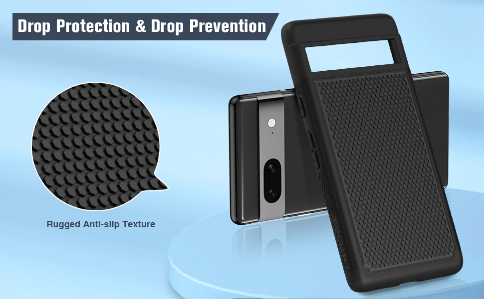 Amazon.com: FNTCASE for Google Pixel 7a Case: Dual Layer Protective Heavy Duty Cell Phone Cover ...