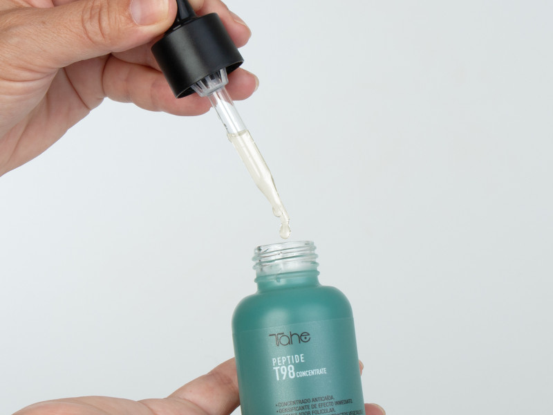 Tahe Peptide T98 Tratamiento concentrado anticaída capilar densificante con multipéptidos de ...
