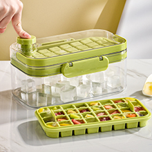 Amazon.com: Kamsyluci Ice Cube Tray With Lid And Bin, Ice Cube Trays For Freezer, 64pcs For ...