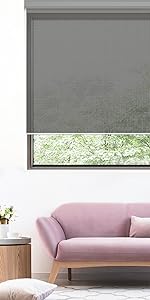 Amazon.com: Graywind Motorized Shades 100% Blackout Compatible with Alexa Google WiFi Smart ...