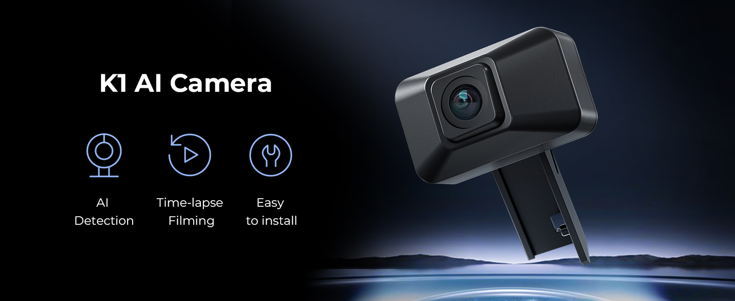 Amazon.com: Creality K1 AI Camera for K1/K1 Max 3D Printer, Clear Image Quality, AI Detection ...