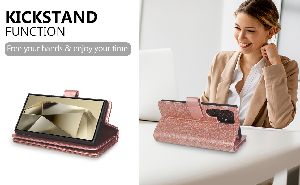 Amazon.com: Varikke for Samsung Galaxy S24 Ultra Wallet Case, Detachable Magnetic for S24 Ultra ...