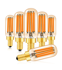 Genixgreen Frosted LED Candelabra Bulbs, Night Light Bulb 15 Watt Equivalent 1.5W E12 Mini ...