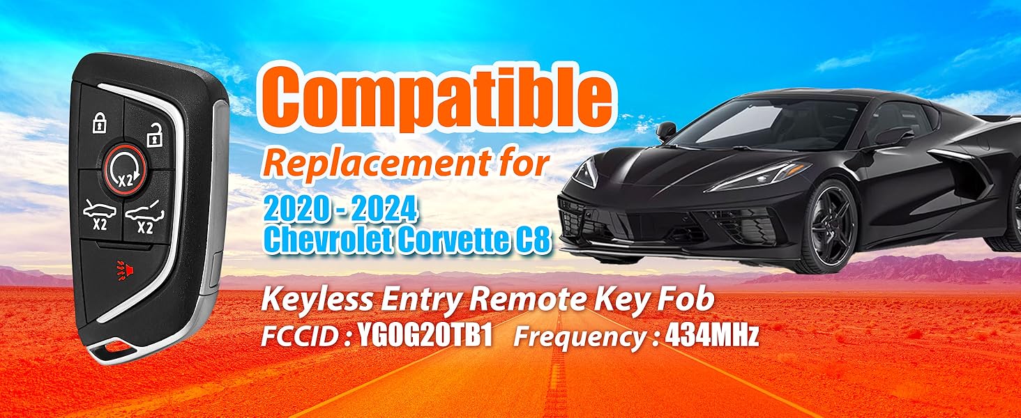 Amazon.com: Keylessbest Replacement for 2020 2021 2022 2023 2024 ...