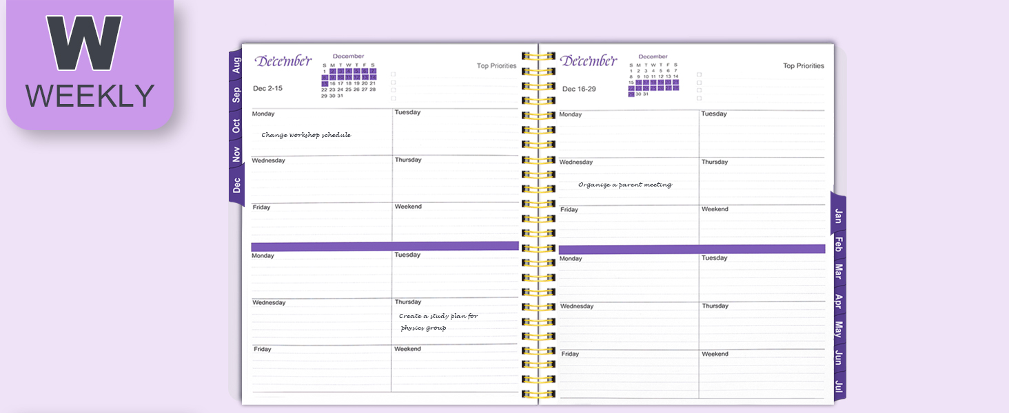 Amazon.com : Teacher Planner 2024-2025 Academic Year, Aug. 2024 - Jul ...