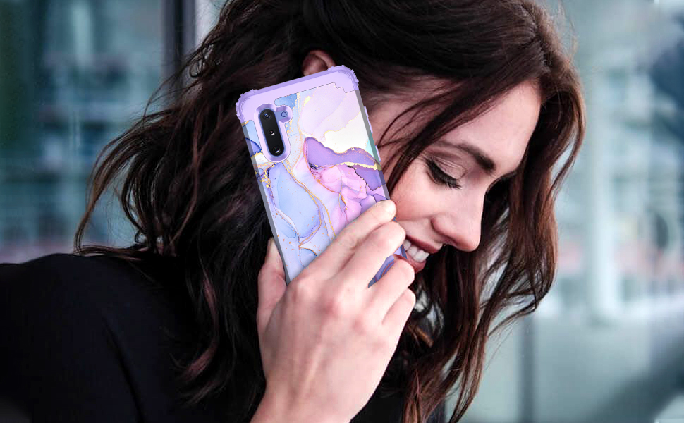 Amazon.com: Hekodonk for Samsung Galaxy Note 10 Case,Heavy Duty Shockproof Protection Hard ...