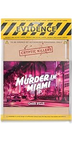 Amazon.com: Cryptic Killers Unsolved murder mystery game - Cold Case Files Investigation ...