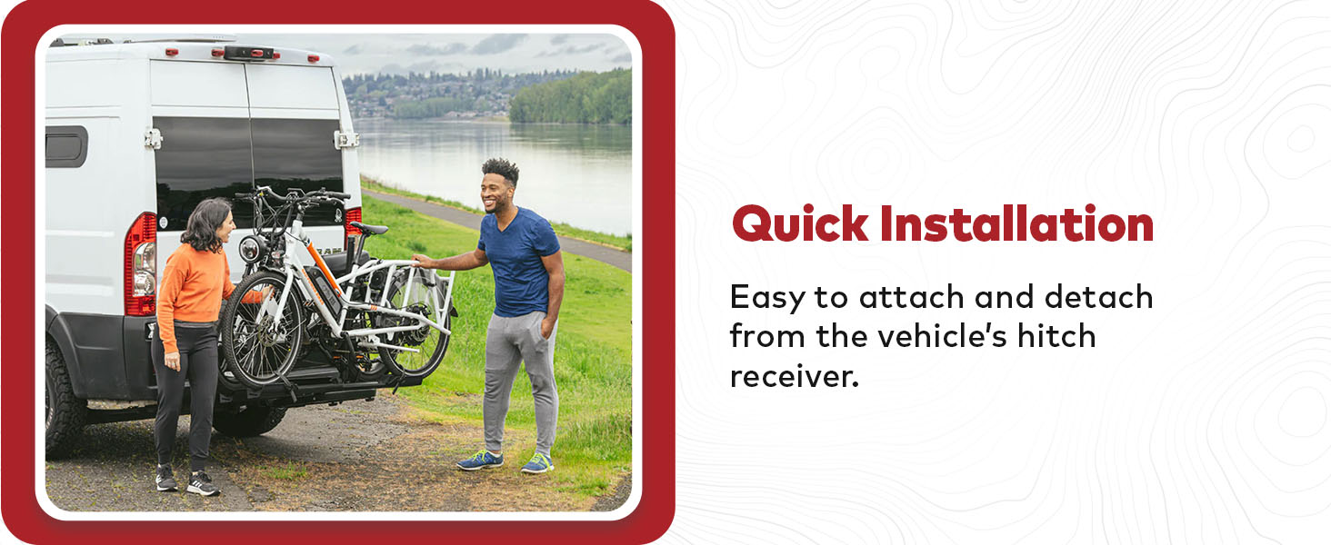 Amazon.com: Yakima OnRamp LX Hitch Bike Rack, 3 Position Dual Tray w/ Ramp, Straps & Lock Loops ...