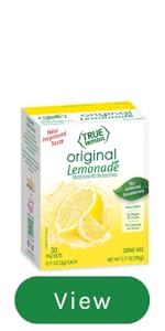 Amazon.com : TRUE LIME Black Cherry Limeade Drink Mix (10 Packets) | Made from Real Limes | No ...