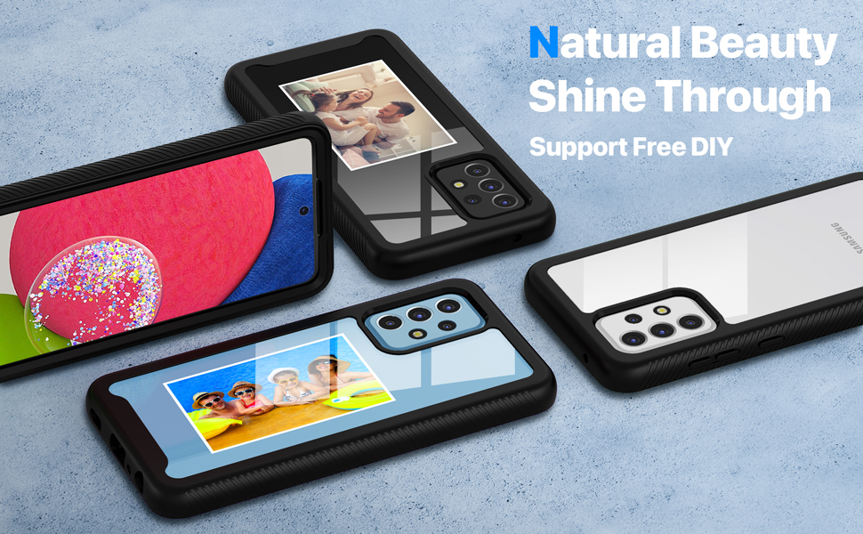 CENHUFO Samsung A52s 5G Case, Samsung A52 5G/4G Shockproof Case Cover with Screen Protector, 360 ...