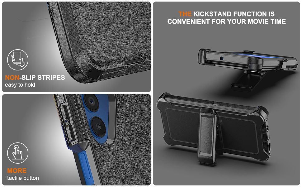 Amazon.com: Xusgluv for Samsung Galaxy A15-5G Case: Rugged Protective Phone Cases with Belt Clip ...