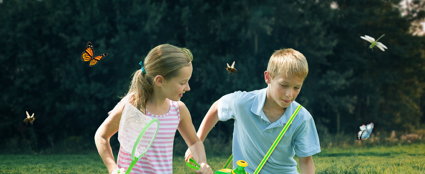 Amazon.com: conglow Bug Catcher for Kids - 2Sets Bug Catching Kit with Bug Collector Butterfly ...