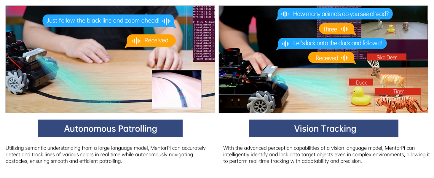 Amazon.com: HIWONDER Robot Car with ChatGPT Large AI Models, 3D Depth ...
