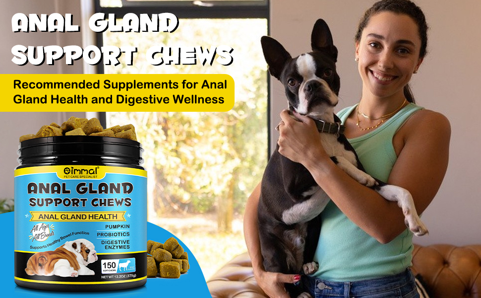 Amazon.com : Anal Gland Support Supplement with Pumpkin Puree for Dogs, Dog Diarrhea Support ...