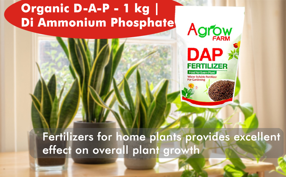 Organic D-A-P - 1 kg | Di Ammonium Phosphate | Plant Nutrient & Plant Food | DAP Fertilizers for ...