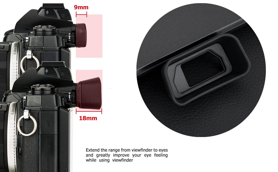 Amazon.com : Soft Silicon Camera Viewfinder Eyecup Eyepiece Eyeshade for Olympus OM-D E-M1 Mark ...