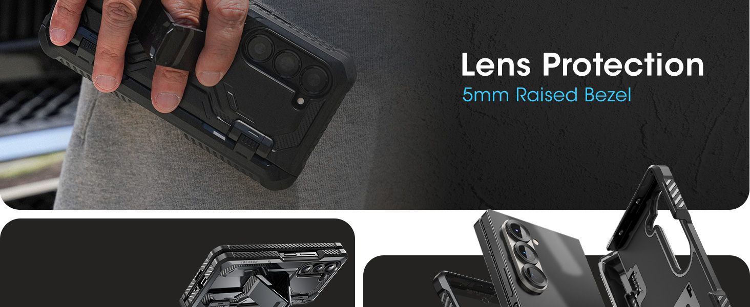 Amazon.com: i-Blason for Samsung Galaxy Z Fold 6 Case with S Pen Holder, [Built-in Tempered ...