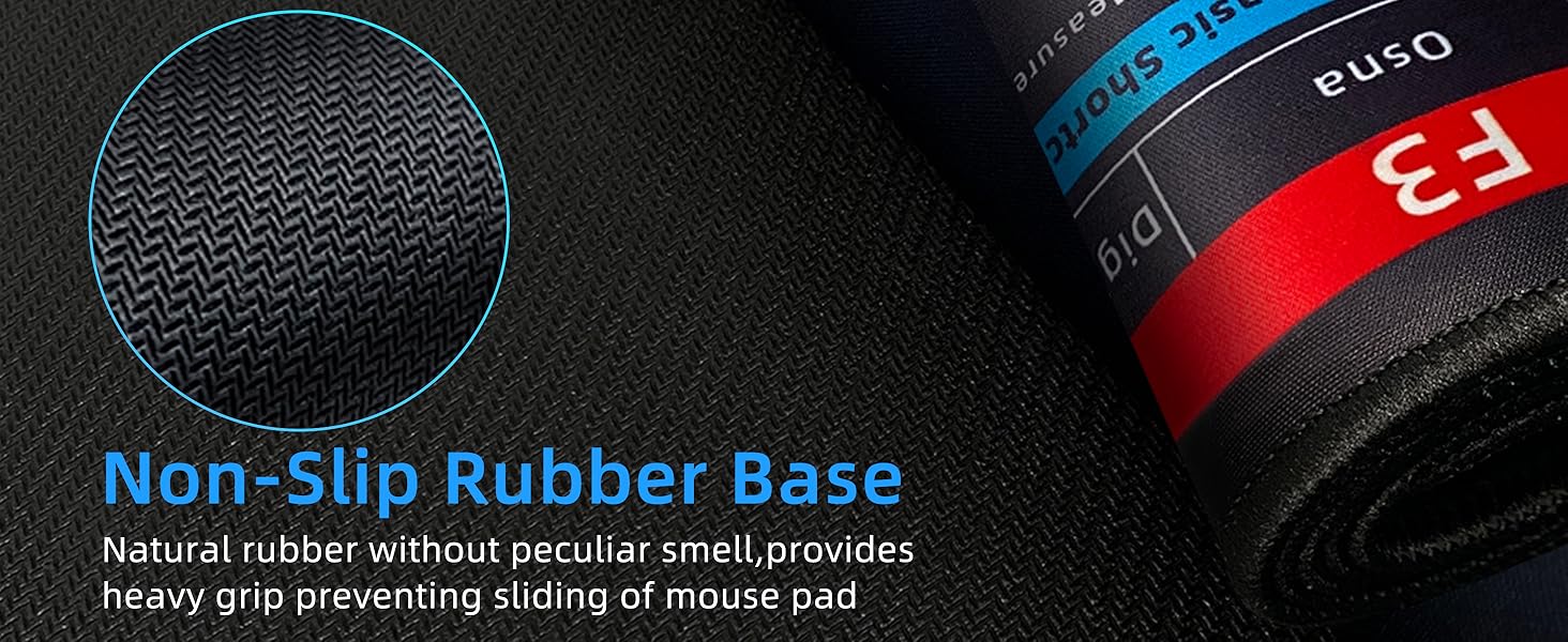 Amazon.com: excovip Shortcut Mouse Pad for CAD with Non-Slip Rubber ...