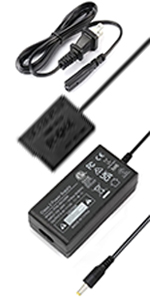 Amazon.com : HY1C NP-FZ100 Dummy Battery AC Power Adapter Kit for Sony Alpha A7III A7IV A7C ...