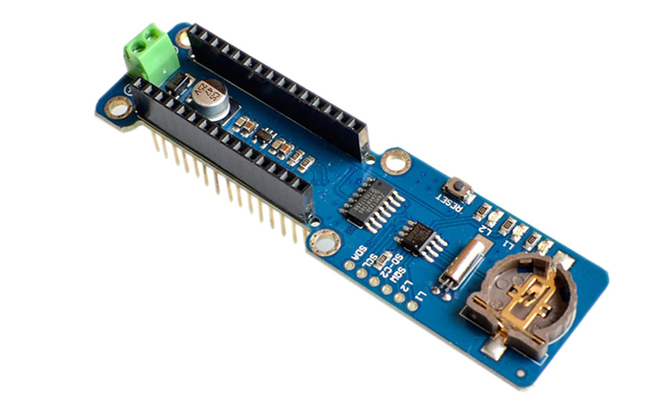 Taidacent TF Card Data Logger Shielded Real Time Clock Module DS1307 V3.0 Logging RTC Module ...