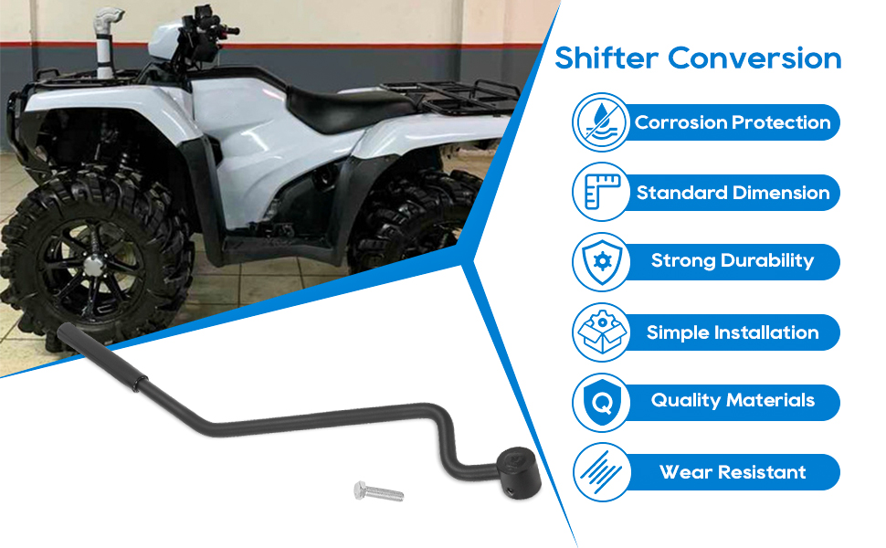 Amazon.com: AUTOVIC Gear Shift Lever Compatible with Honda Rancher Foreman 350 450 500 ES ...