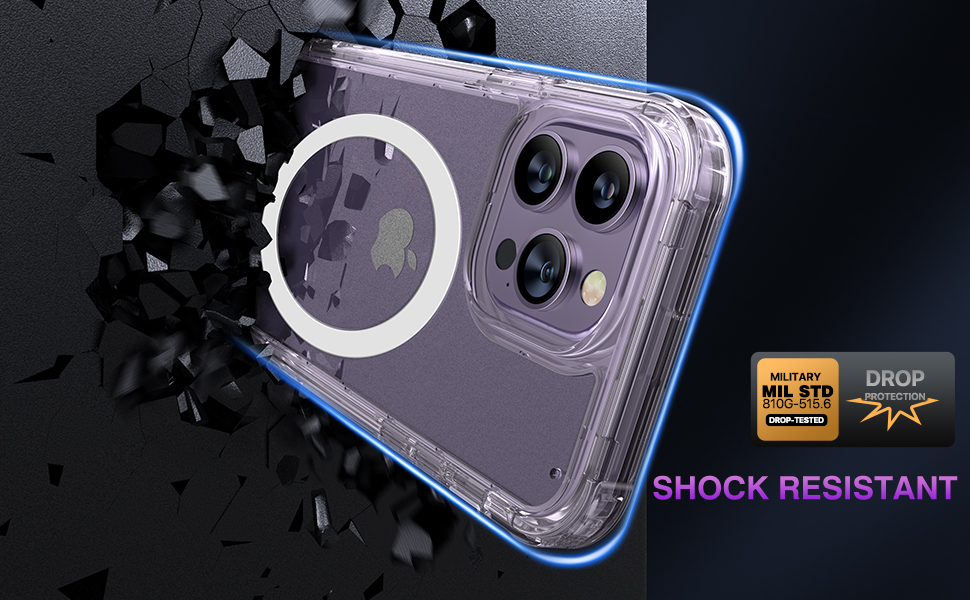 Amazon.com: Diaclara Designed for iPhone 14 Pro Max Case 6.7’’,[Compatible with Mag Safe] [2023 ...