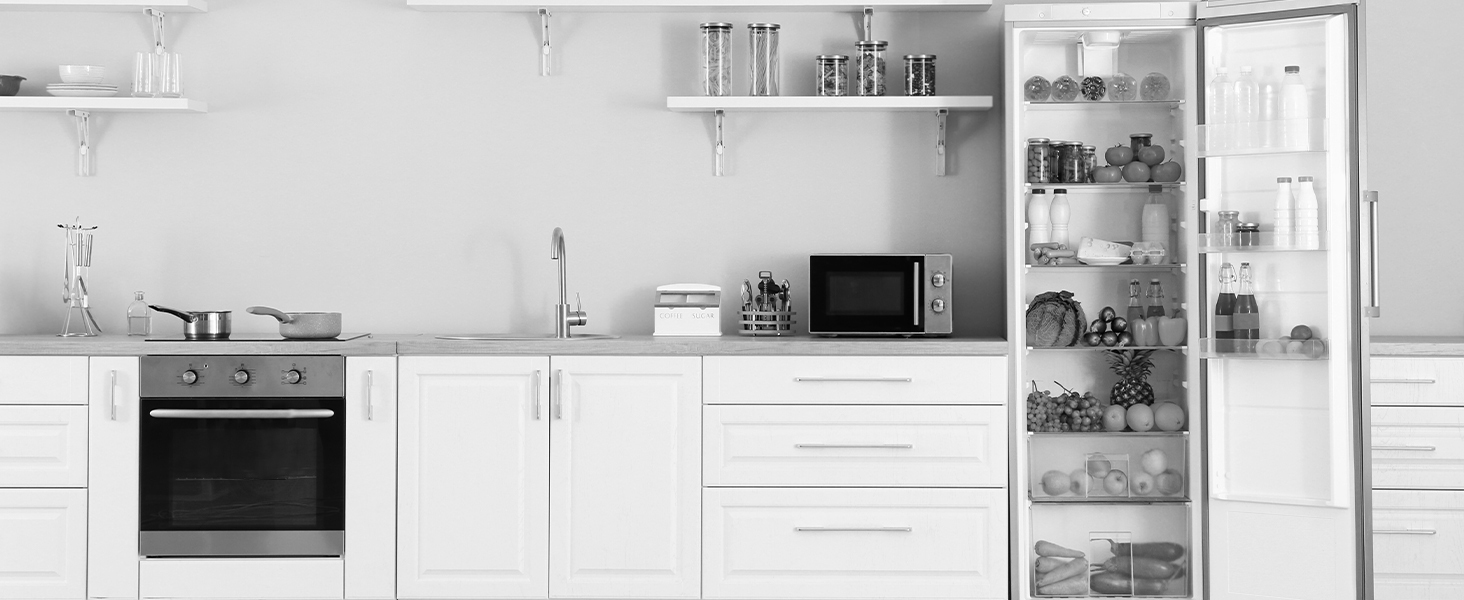 Amazon.com: BlueStars Refrigerator Door Handle Covers, Set of 4, Keep Your Kitchen Appliances ...