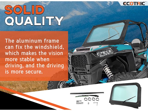 Mua ECOTRIC Front Full Tinted Windshield Compatible with 2008-2014 ...