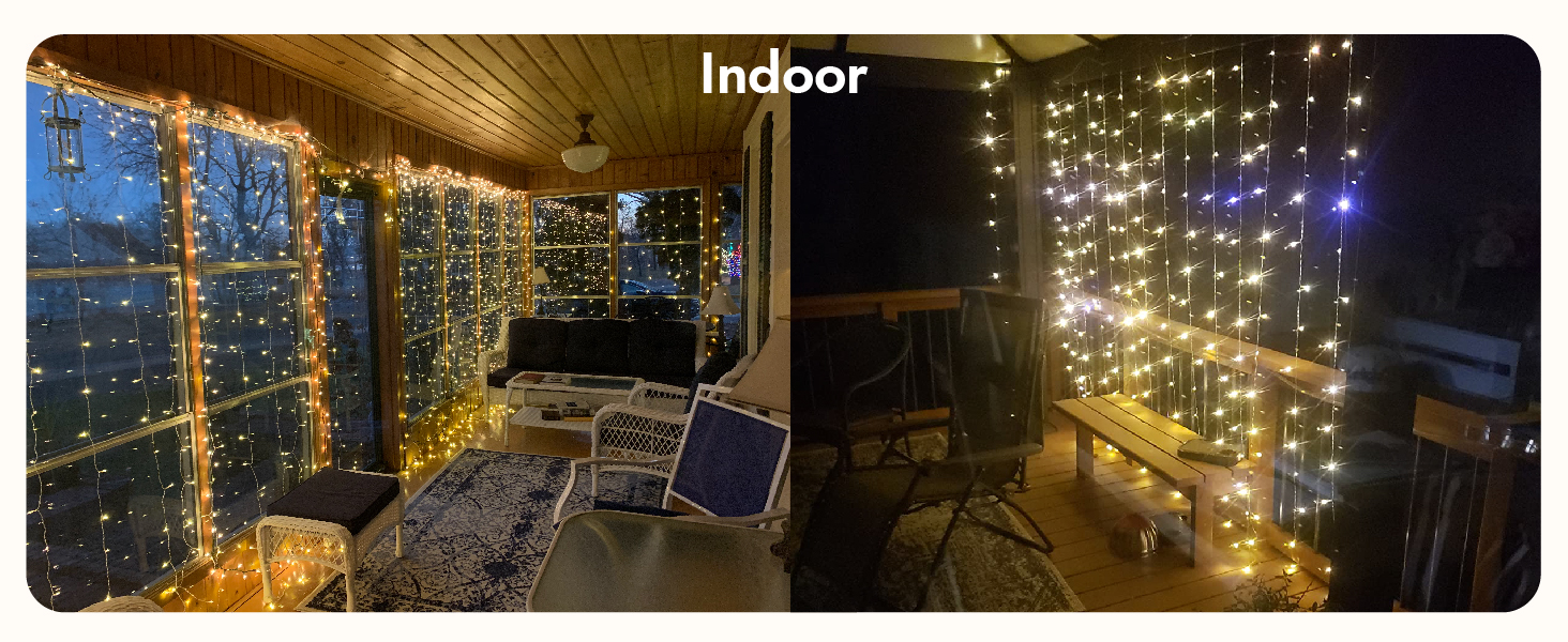 Amazon.com: Twinkle Star 6.6x9.8ft 300 LED Curtain Lights, Fairy String ...