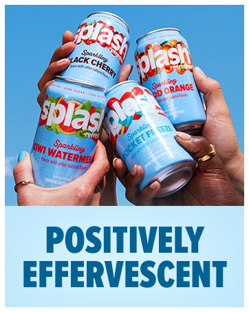 Amazon.com: Splash Refresher Sparkling Water, Kiwi Watermelon - 12-Pack, 16 Fl Oz Cans ...