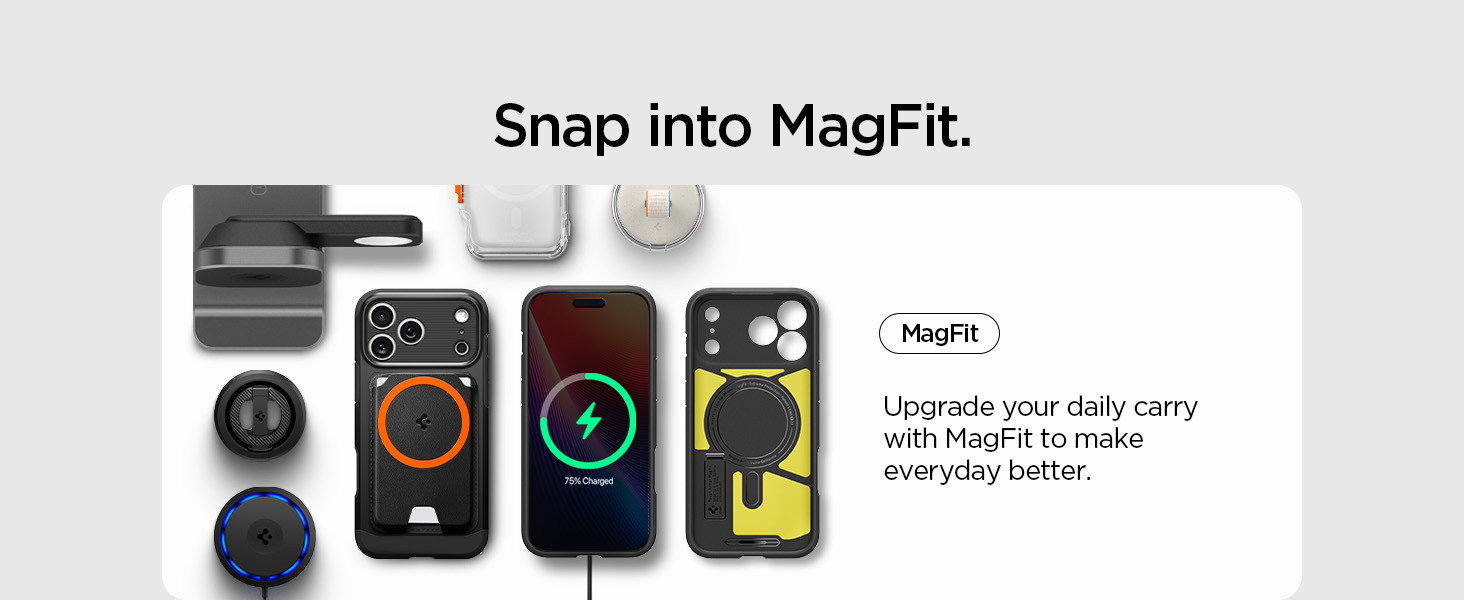 Amazon.com: Spigen for iPhone 17 Pro Max Case, Tough Armor T MagFit [Camera Control Button ...