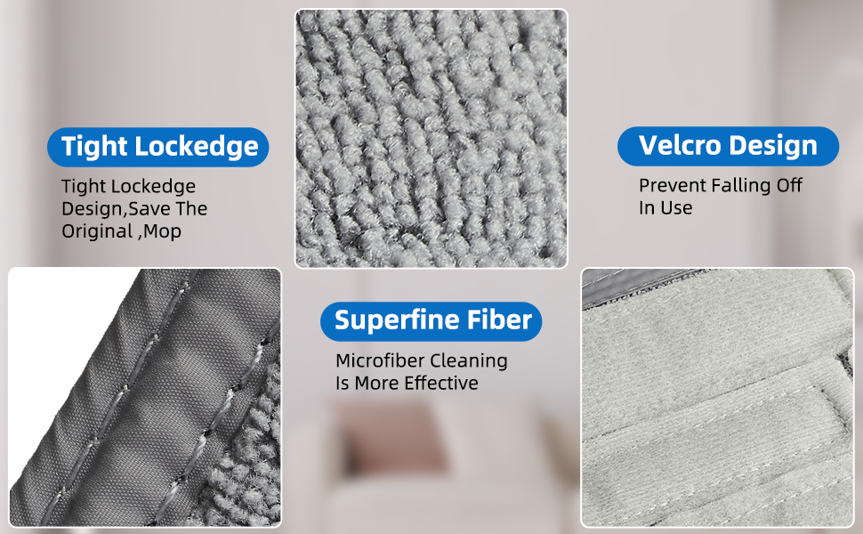 Amazon.com: 6 Pack Mop Cloth for Roborock S8 Pro Ultra Robot Vacuum with Dual Sonic Vibrations ...