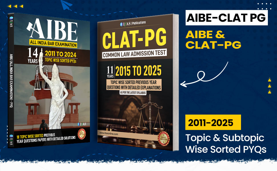 Buy AIBE Exam Book 2025 and CLAT PG 2026 Book | Previous Year AIBE Solved Paper (2011 to 2024 ...